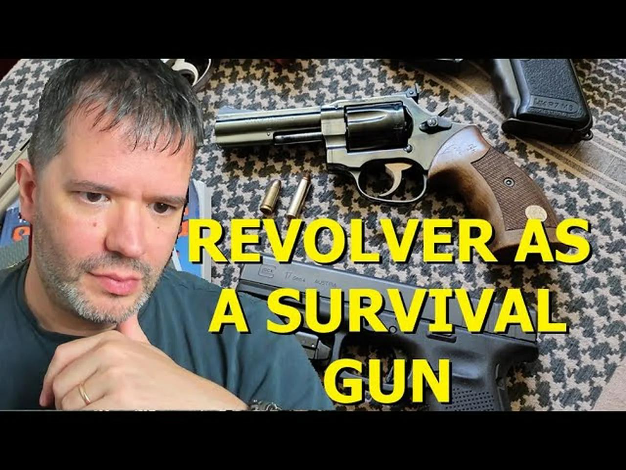 REVOLVER AS A SURVIVAL GUN⁉️