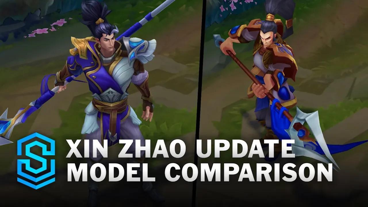 NEW vs OLD Xin Zhao Model Comparison | League of Legends