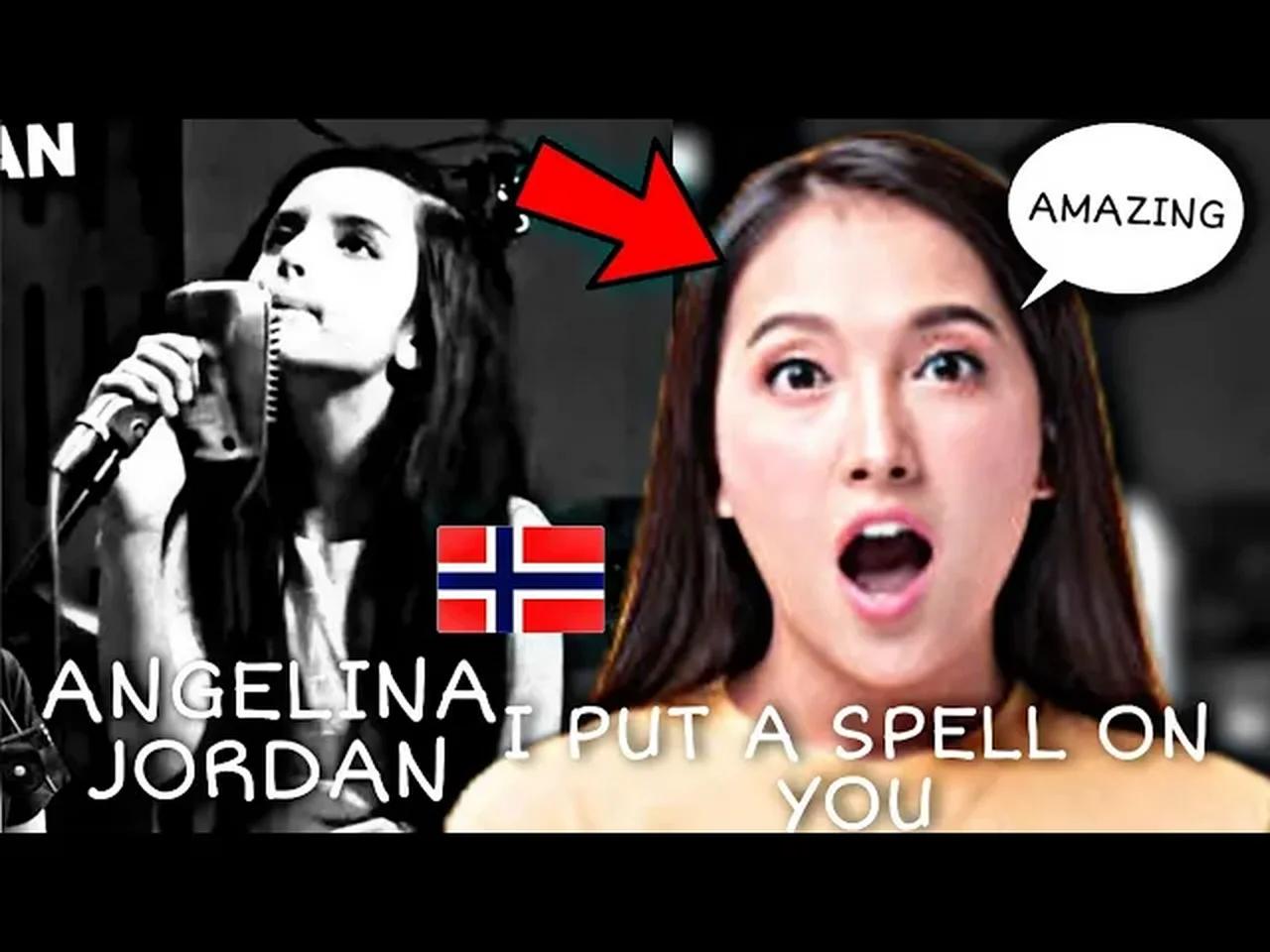 ANGELINA JORDAN - I PUT A SPELL ON YOU - SHE IS SO GOOD BEST SINGER ...