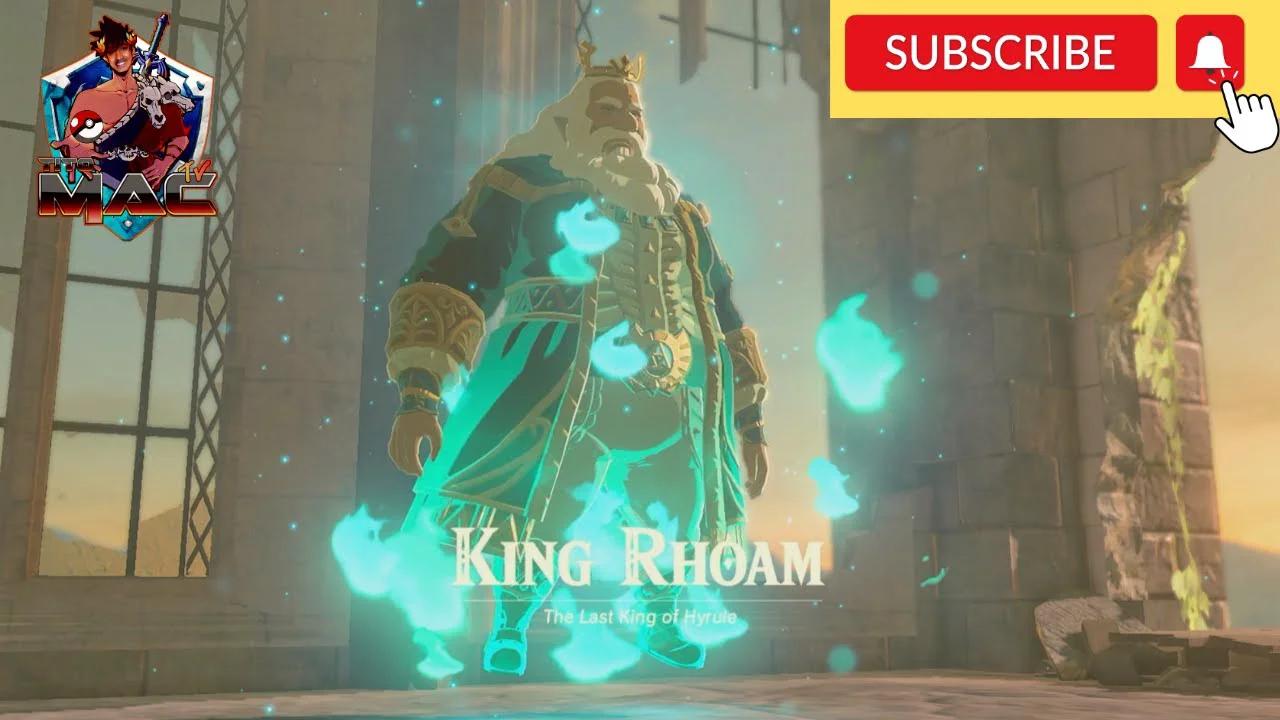 Legend of Zelda-Breath of The Wild-King Rhoam Bosphoramus Hyrule