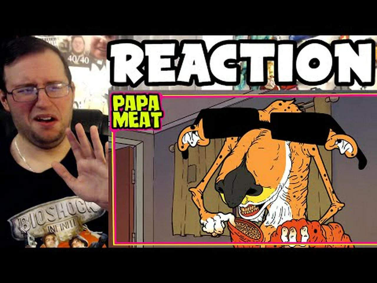 Gor's "CHEESY FINGER TIPS by Papa Meat" REACTION