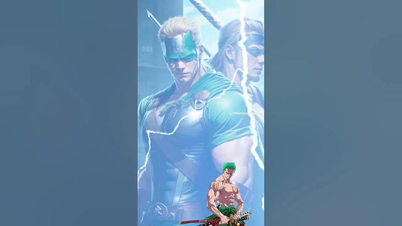 one piece character but thor the Avengers 💥all characters #shorts # ...