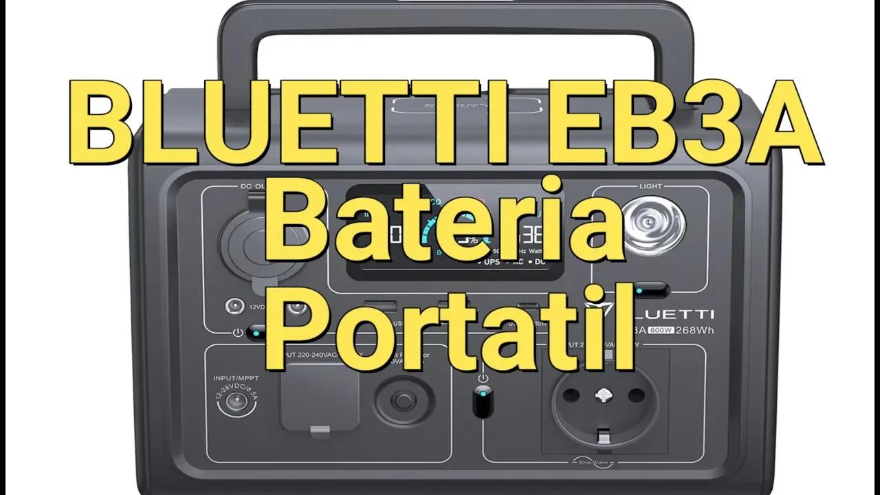 BLUETTI EB3A Bateria Portatil