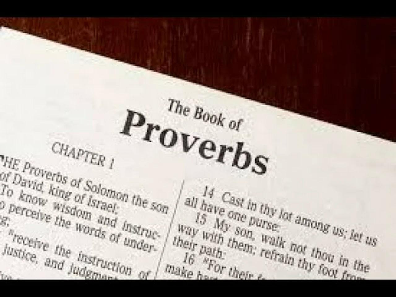 The Wisdom of Solomon: Proverbs