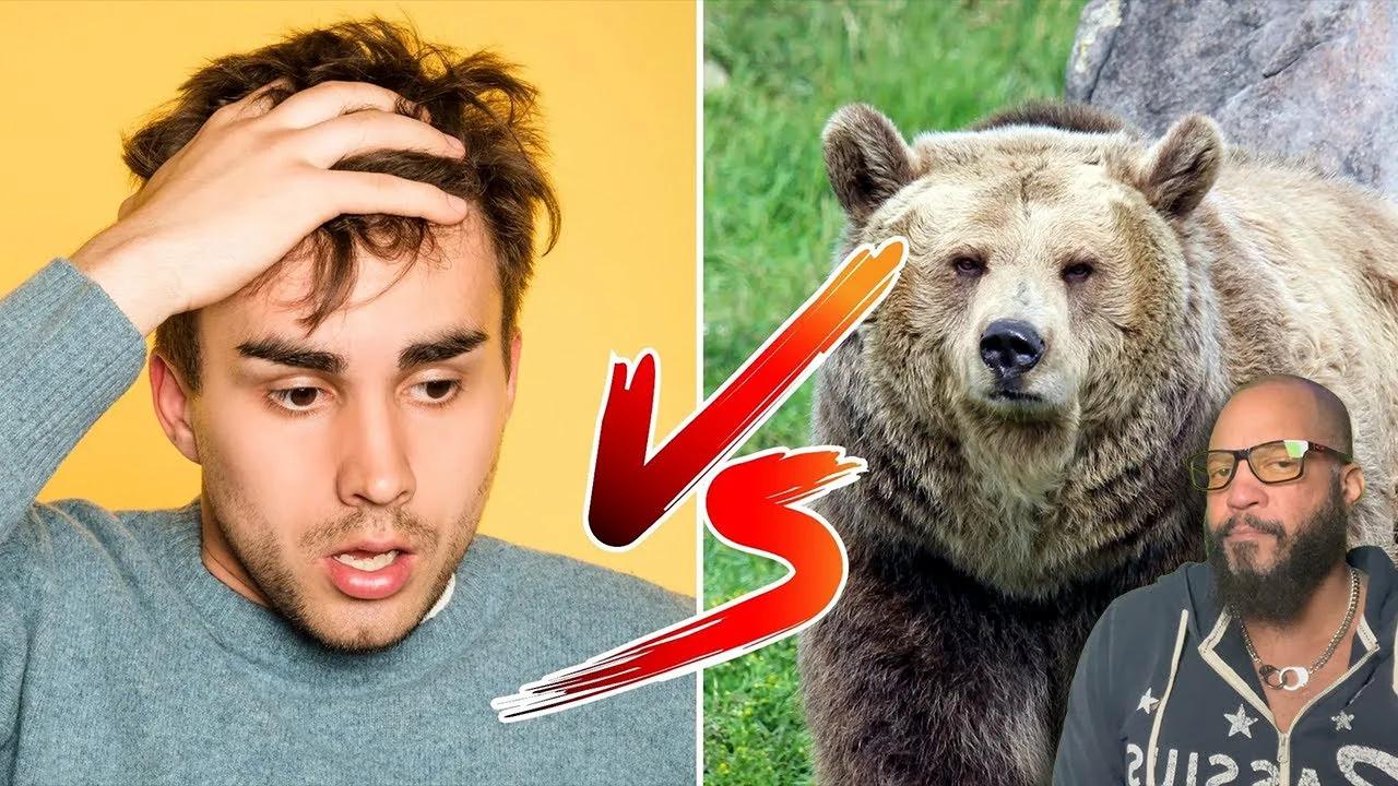 TIKTOK FEMALE LOGIC: "I'd feel safer around bears than Men!"
