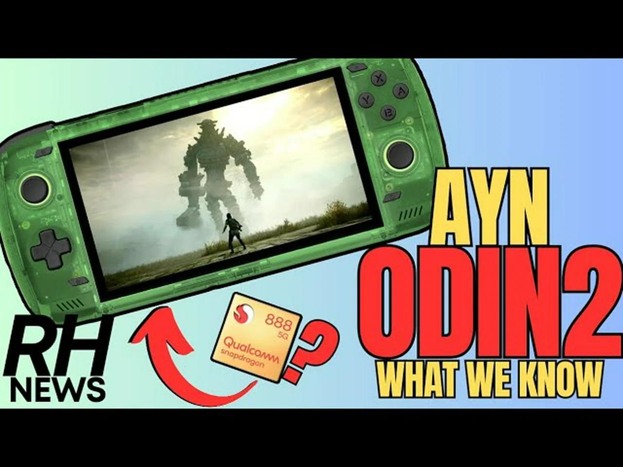 Will the AYN Odin 2 Be Worth It? NEW SD 8 Gen 2 Android Handheld!