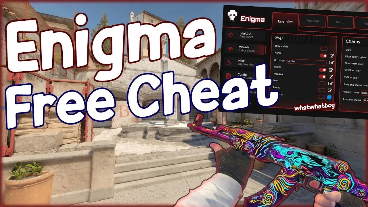 Enigma For CS2 | FREE CHEAT | SKIN CHANGER/AIMBOT/ESP/CHAMS + Download
