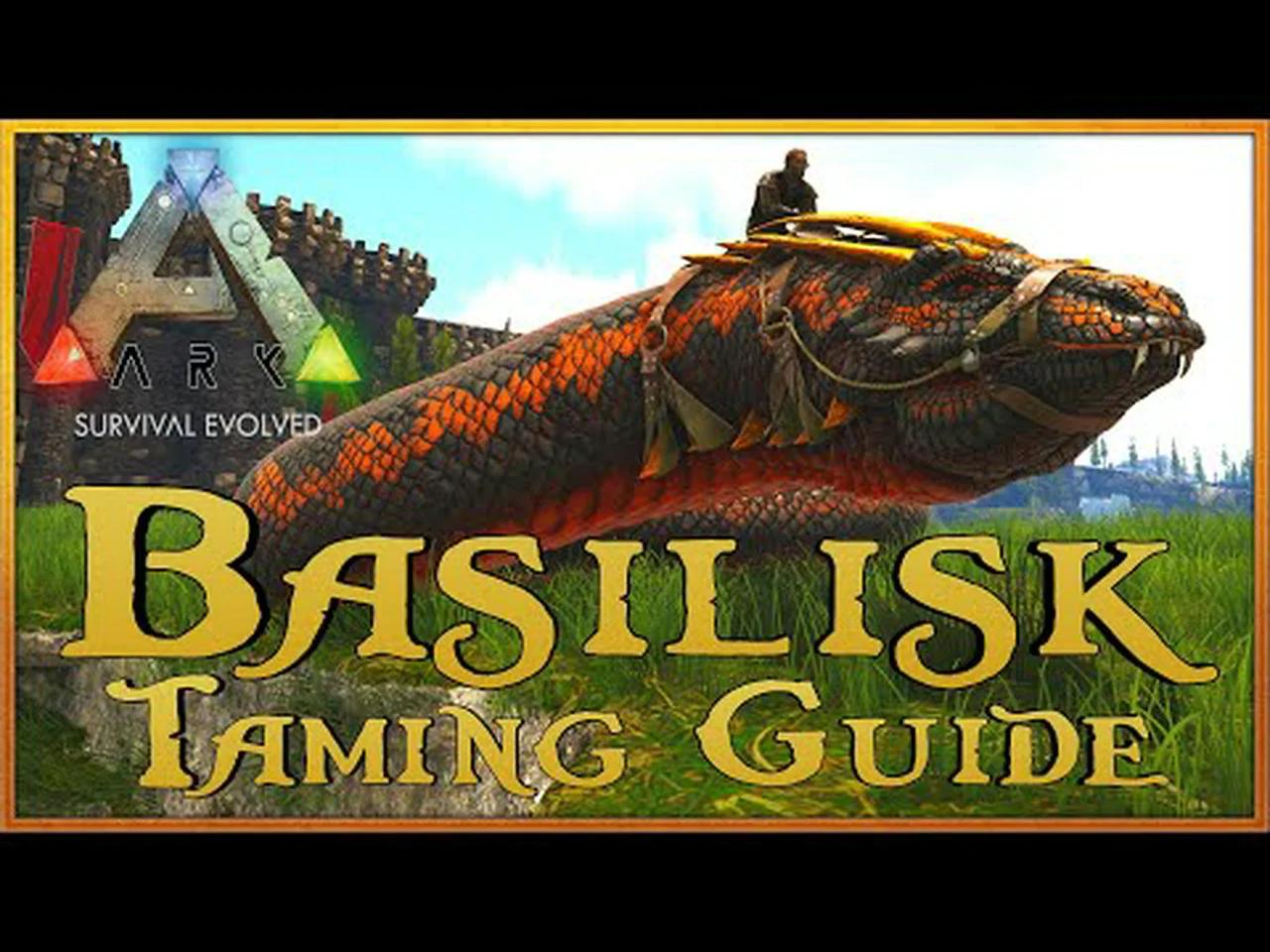 ARK ★ SOLO BASILISK easy ZÄHMEN und seine FÄHIGKEITEN | Doc's easy Taming Guide