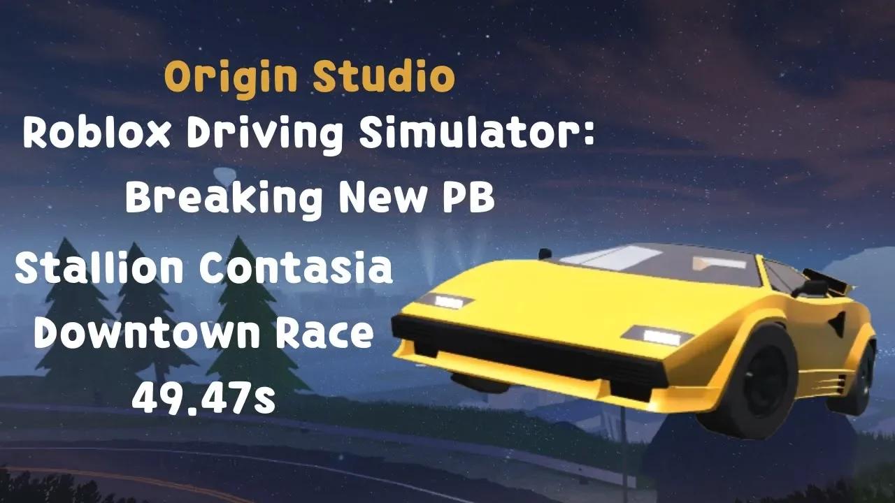 Pushing the Limits #3: Roblox Driving Simulator: Downtown Race Stallion ...