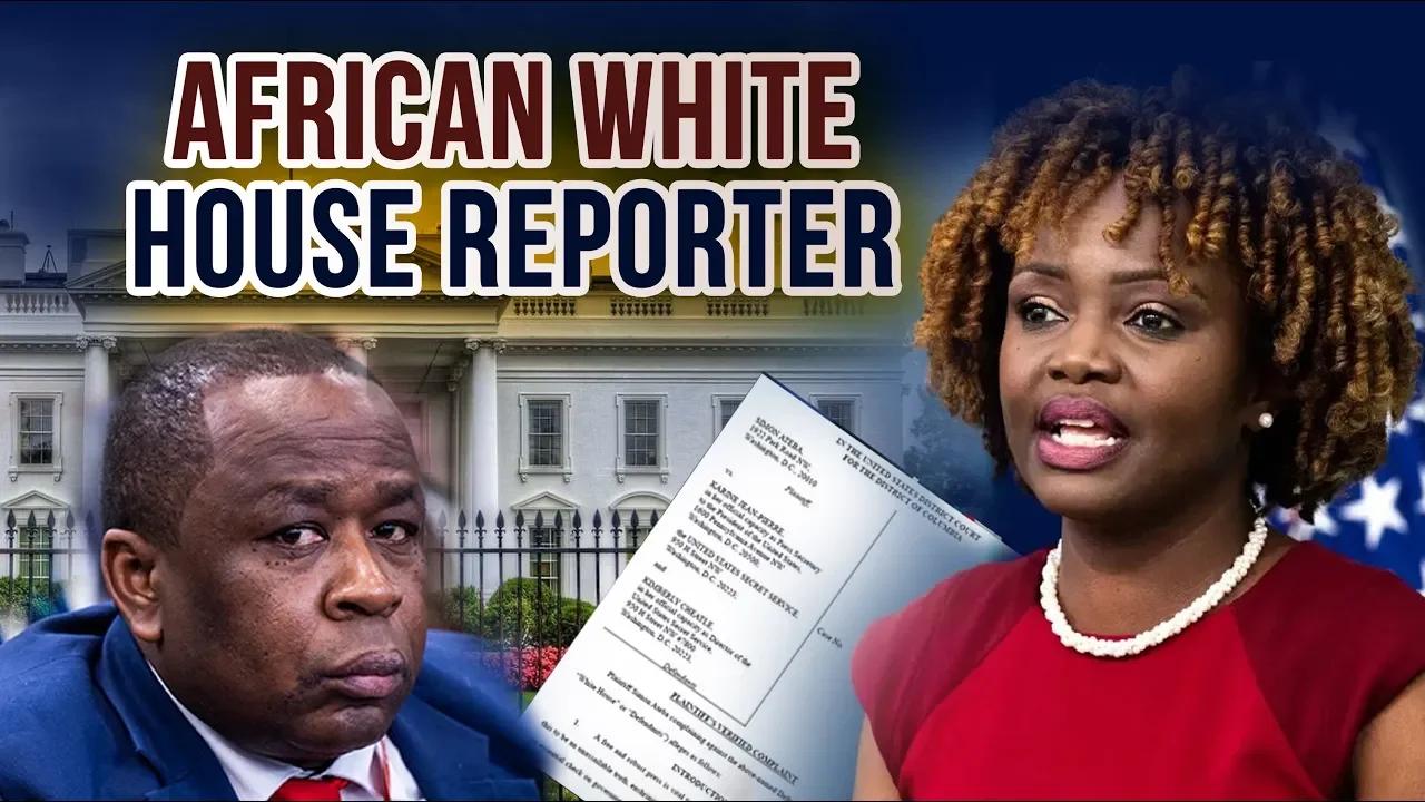 African White House Reporter Sues Press Secretary Karine Jean-Pierre ...