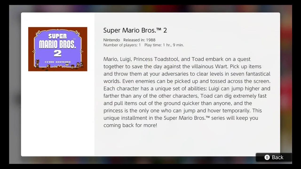 ErikH526 - Nintendo Entertainment System - Super Mario Bros. 2 ...
