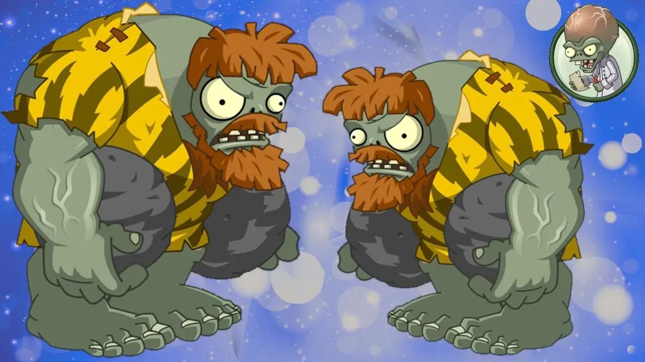 Plants vs Zombies 2 All Stars Stone Carrier Gargantuar Zombie Boss ...