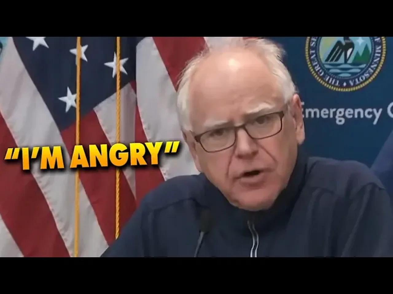 Tampon Tim THREATENS to deploy his state's National Guard unless ICE ...