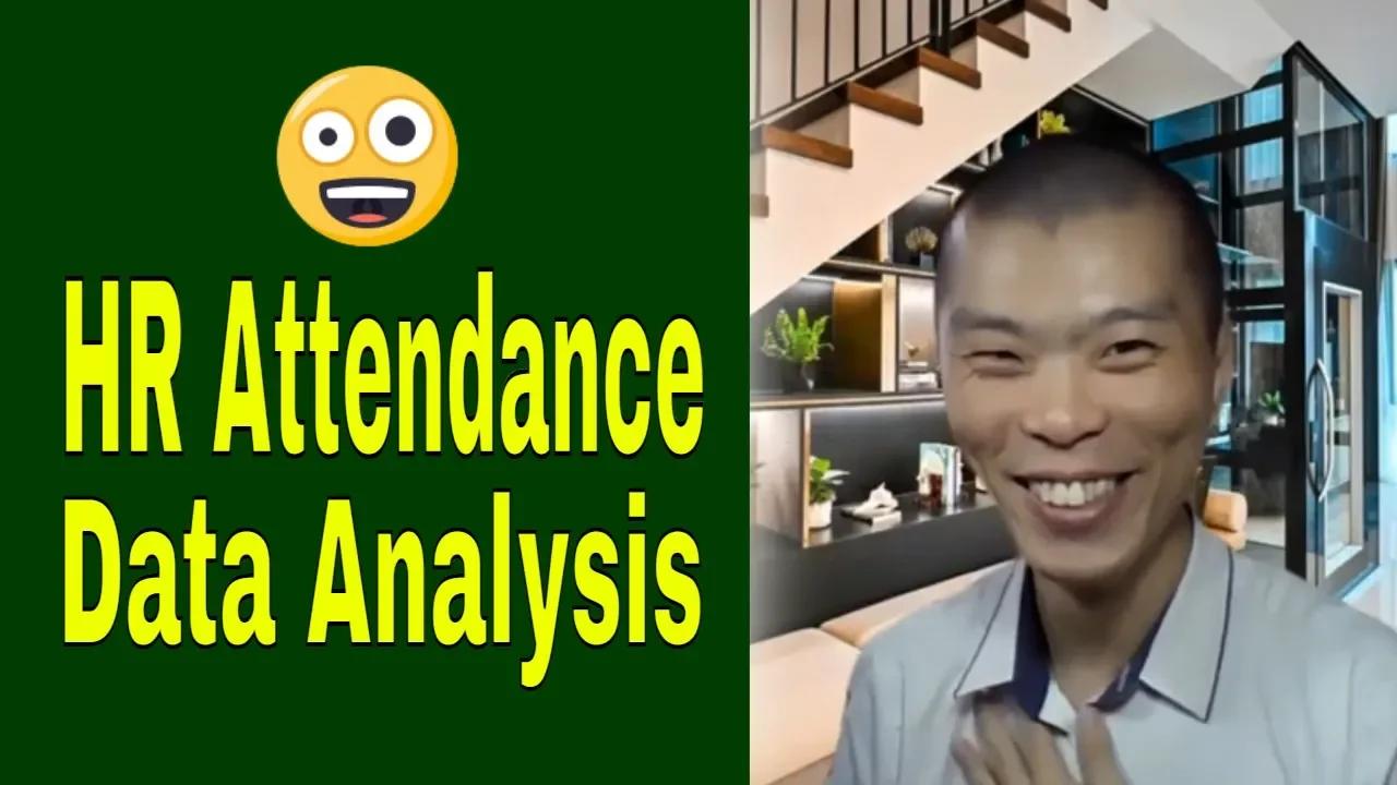 [Uncut] HR Attendance Data Analysis | Data to Dashboard