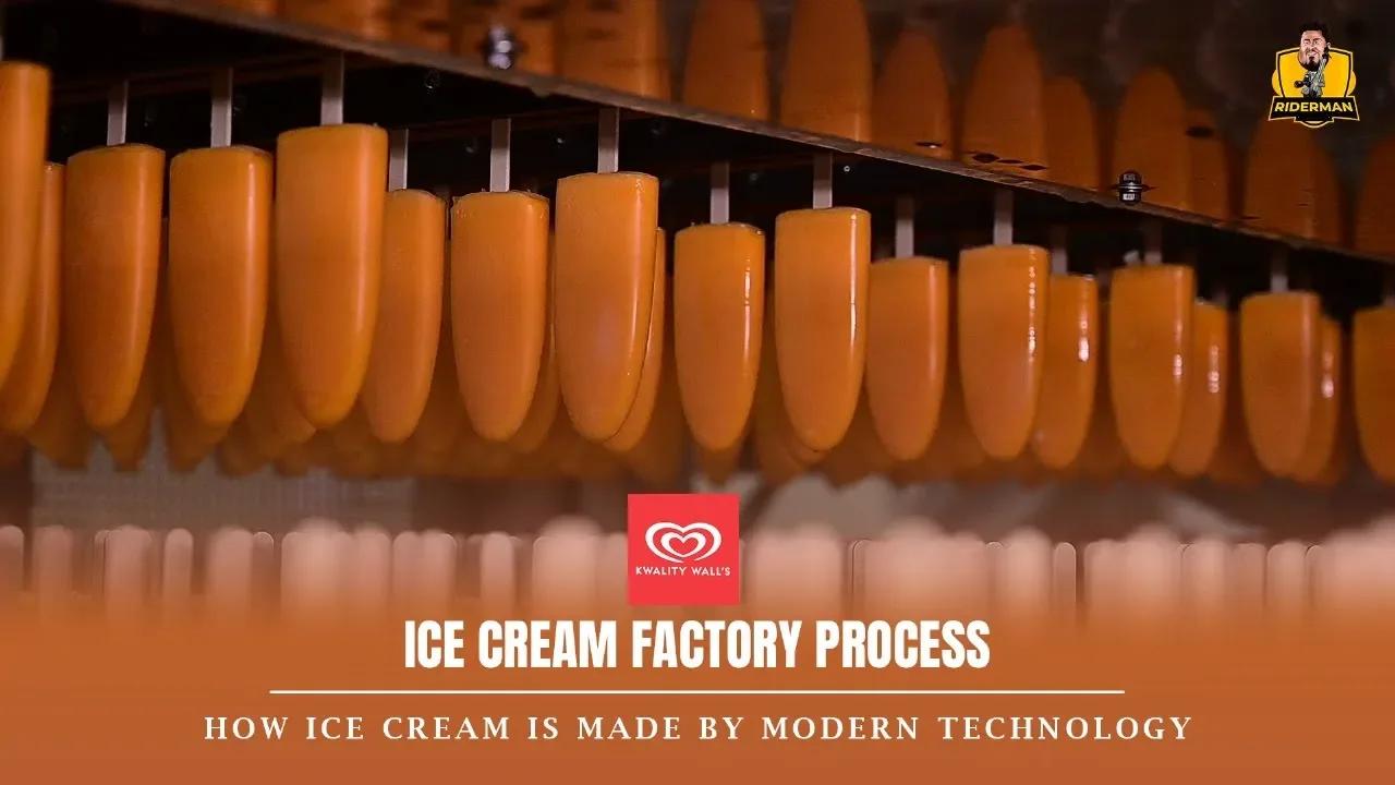 How Ice Cream Is Made By Modern Technology | Ice Cream Factory shoot