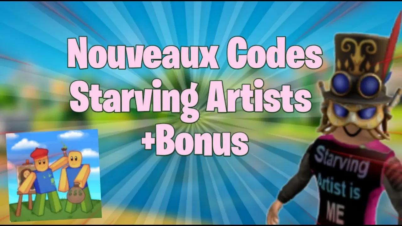 Roblox Starving Artists Comment avoir des Bonus