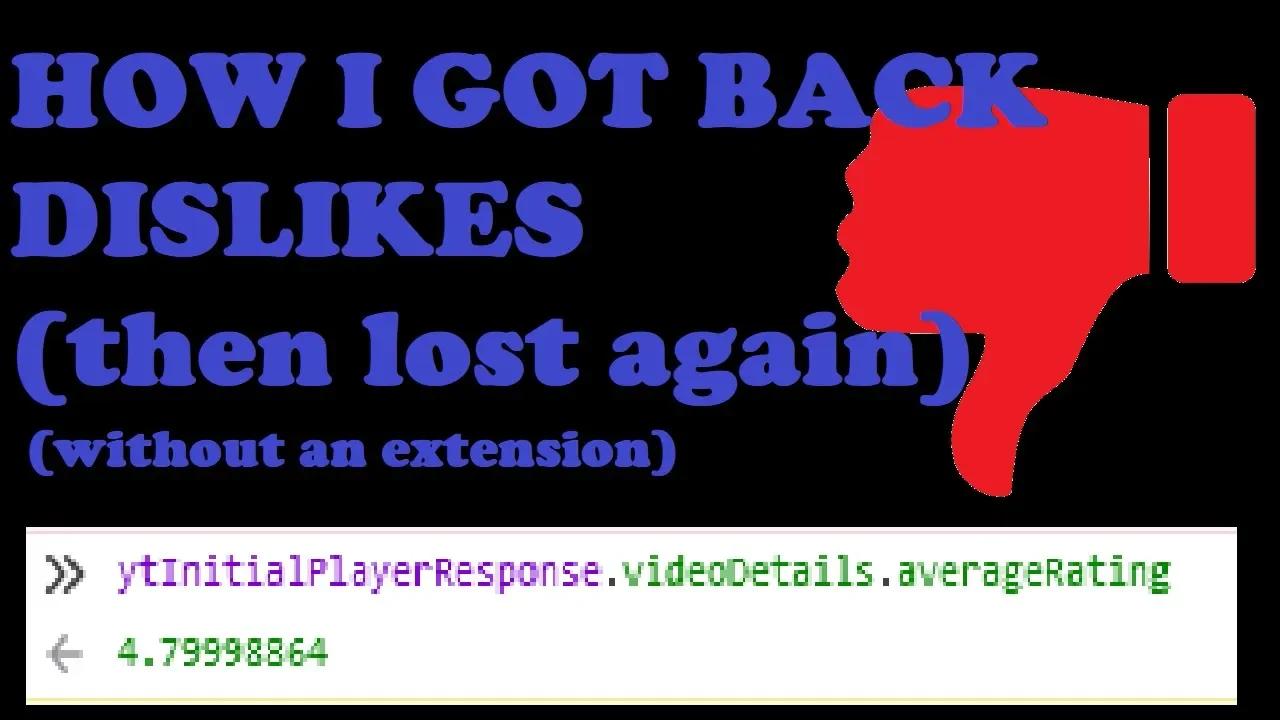 The truth about YouTube removing dislike count