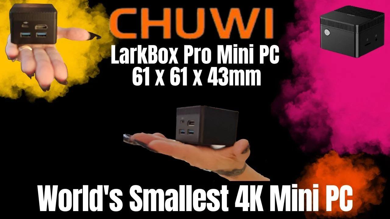 CHUWI LarkBox Pro Mini PC with 6GB RAM 128GB SSD Intel Celeron J4125 ...