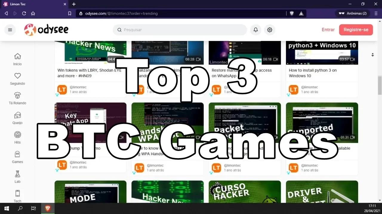 3 best BTC games