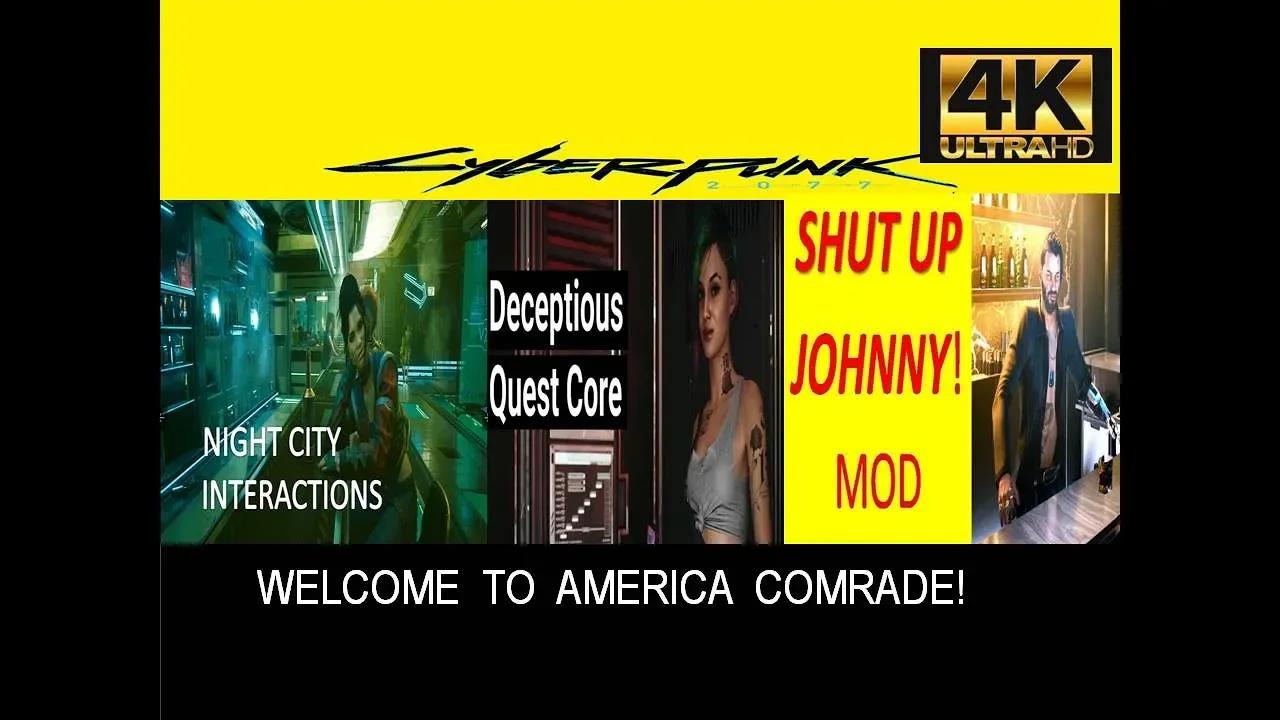 CYBERPUNK 2077 | Welcome to America Comrade | 4K 60fps HDR
