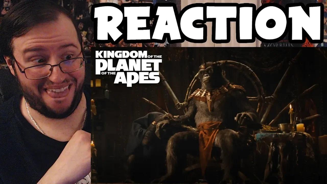 Gor's "Kingdom of the Planet of the Apes" King Trailer REACTION