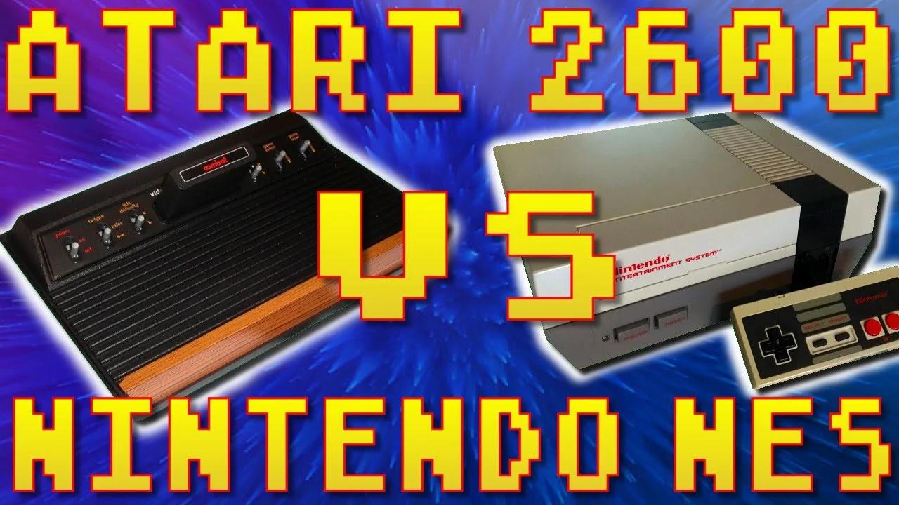 Nintendo NES vs. Atari 2600! OVER *32* Games Compared!!!