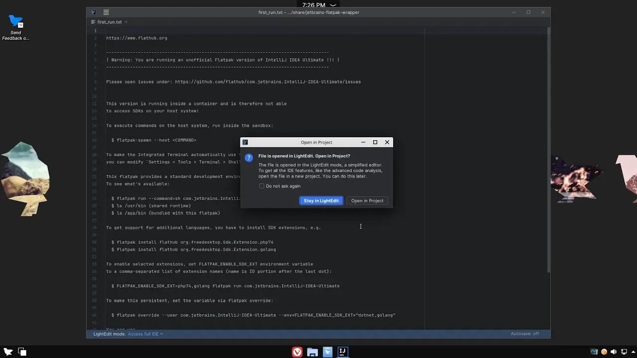 How to install Intellij Idea Ultimate on Feren OS