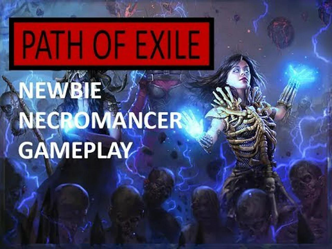 Path of Exile - Newbie Necromancer Gameplay