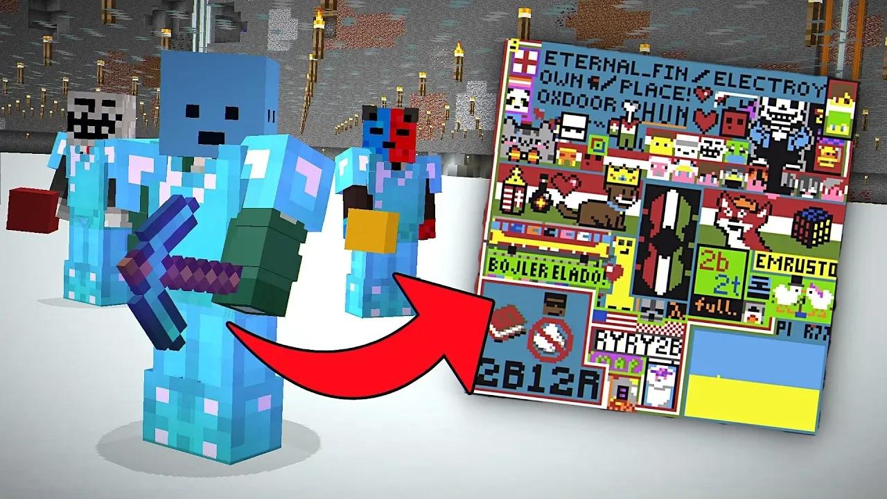 Why 800 Players Placed PIXELS on 2b2t