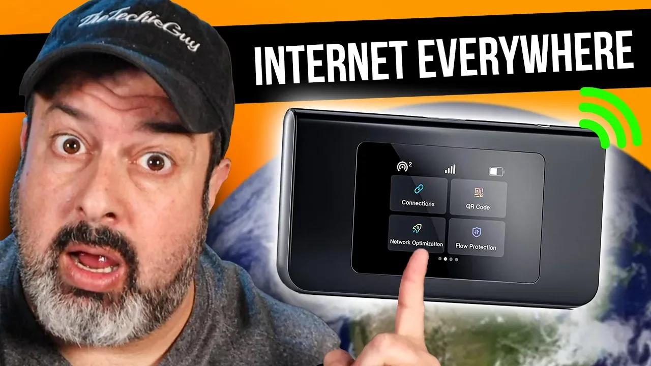 How to get Internet anywhere - GlocalMe Mini Turbo portable WiFi hotspot