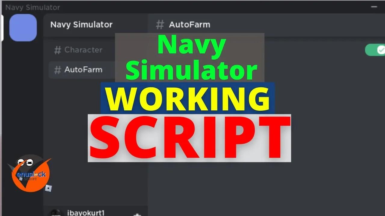 Navy Simulator Script 2022 | Roblox | Updated And Working