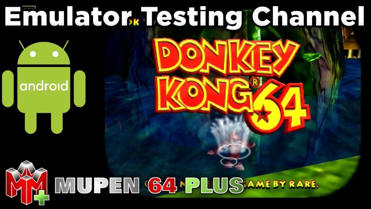 Donkey Kong 64 | Mupen64plus Android | N64 Emulator Android