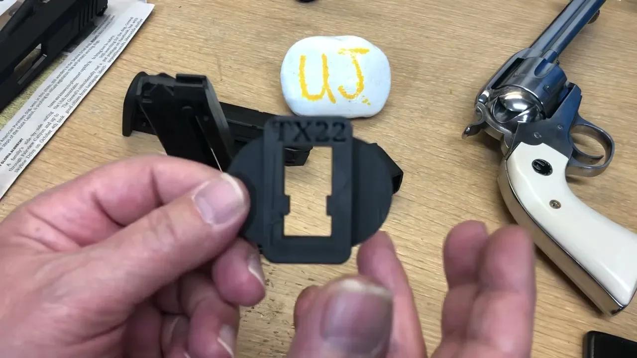 3D printed mag loader TX-22