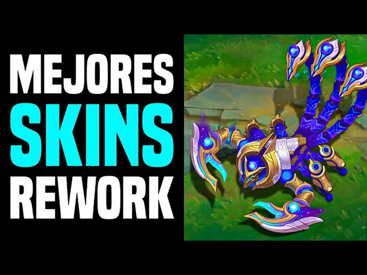 Estas serán LAS MEJORES SKINS del REWORK SKARNER