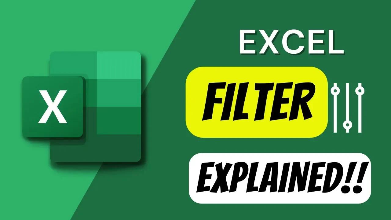 How To Use Filter Function In Excel Filter Formula Excel 3108