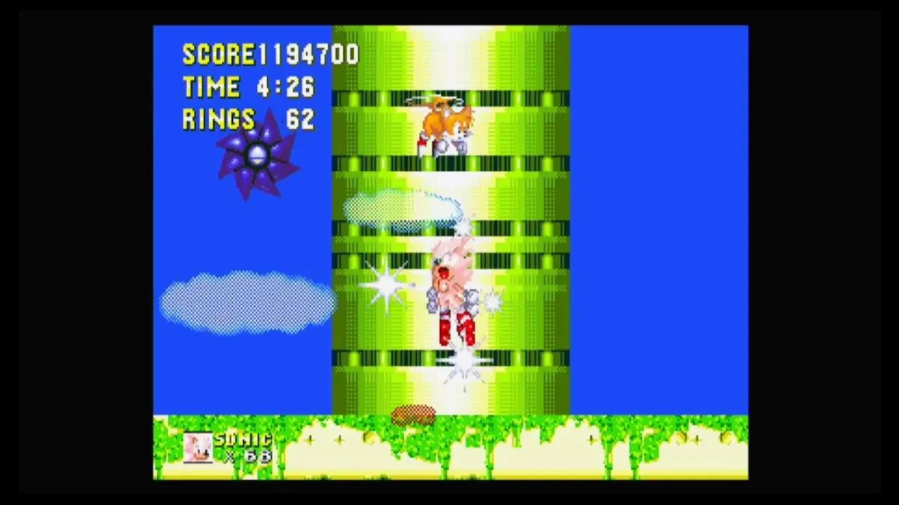 ErikH526 - RetroArch Sega Genesis - Sonic 3 Complete Sky Sanctuary Zone ...