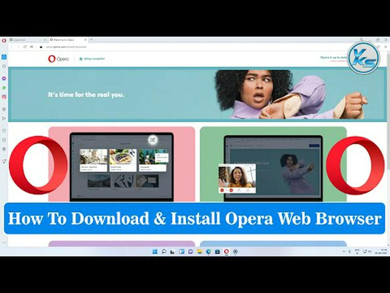 How To Download And Install Opera Web Browser in Windows 11/10 | Opera Browser kaise install kare