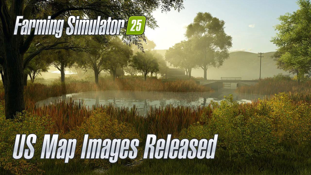 NEW IMAGES - US Map for Farming Simulator 25 Released
