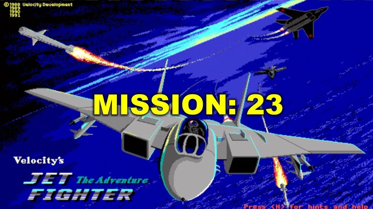 Jetfighter: The Adventure (1988) - Mission 23/32