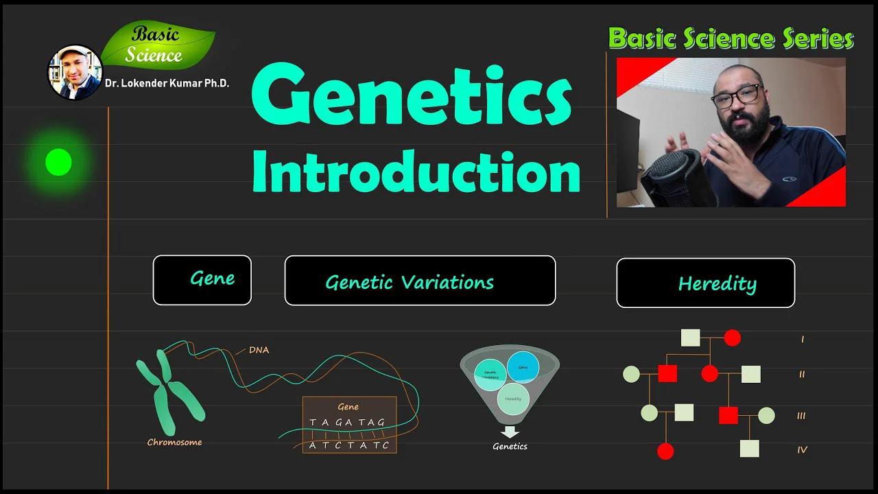Genetics Introduction | Gene | Heredity | Genetic Variations | Basic ...