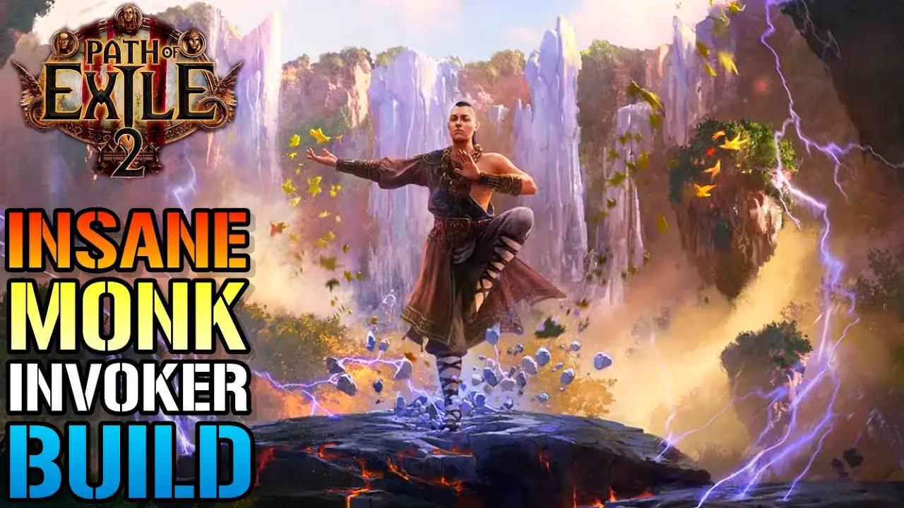 Path Of Exile 2: INSANE Monk Elemental Build! EASY Cruel Difficulty ...