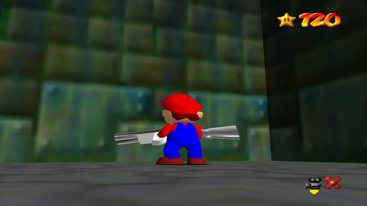 Super Mario 64 (1080p) [Shotgun Mario Remaining RA] - Stone Handed ...
