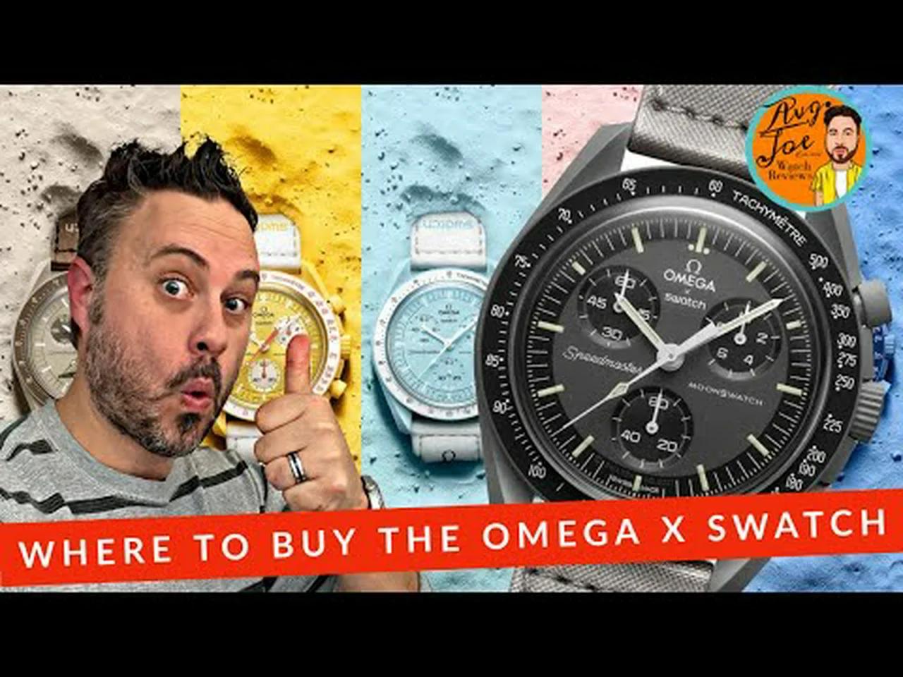 Omega x Swatch Collab MoonSwatch/ Where to Get One!!! - Complete List!!!