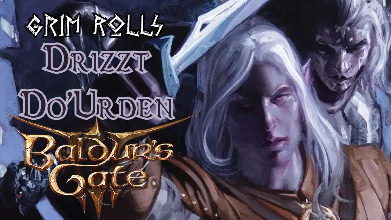 Grim Rolls - How To Make Drizzt Do'Urden in Baldur's Gate 3!