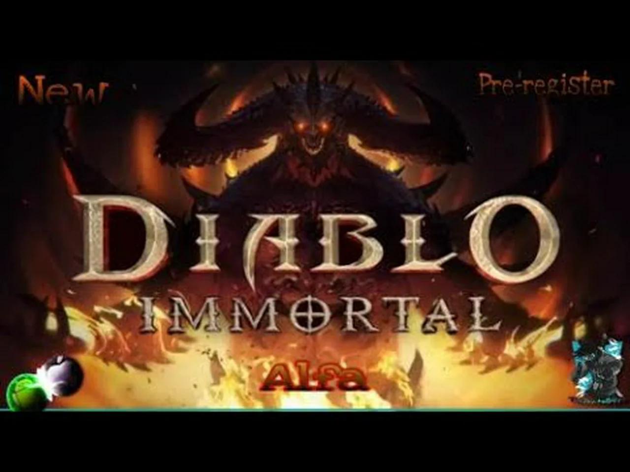 Diablo Immortal Mobile New Pre-Register(Trailer)Android y iOS