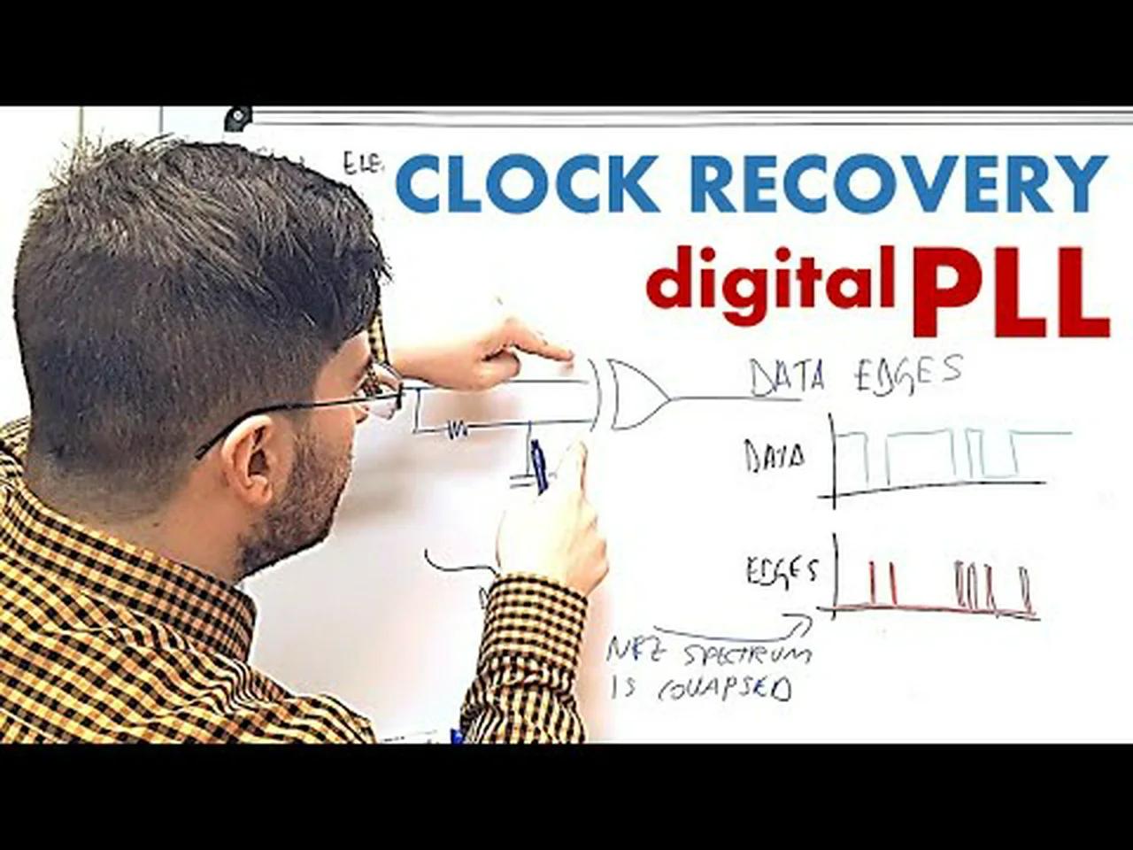 Clock Recovery and Synchronization with digital PLL