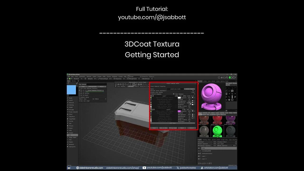 Getting Started | 3DCoat Textura #shorts