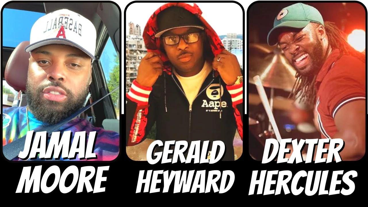 🔥 FLYING ON DRUMS ( JAMAL MOORE | GERALD HEYWARD | DEXTER HERCULES )