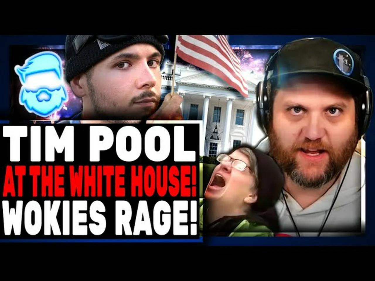Tim Pool GOES NUCLEAR On Fake News TO THEIR FACE At White House & Woke ...