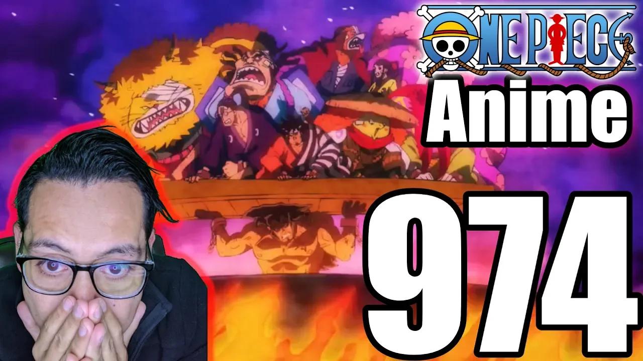 One Piece 974 Anime Reaccion | Live Reaction | La ejectucion de Kozuki Oden